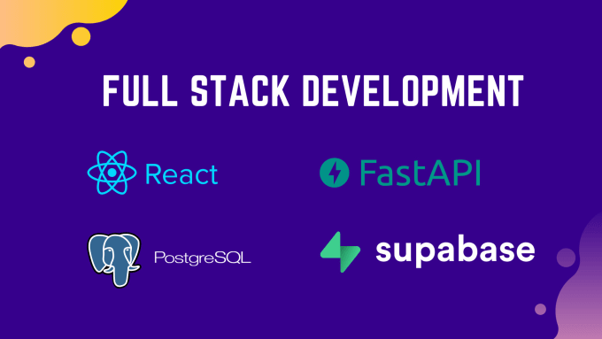 Develop full stack web apps using fastapi and react js by ...