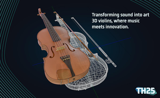 Make the 3d instrument you need by Thijmenh25 | Fiverr