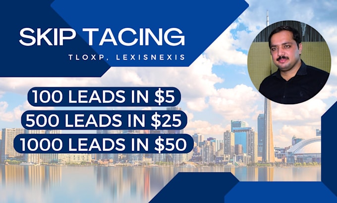 Do real estate skip tracing, property research using tloxp by Umar_1992 ...