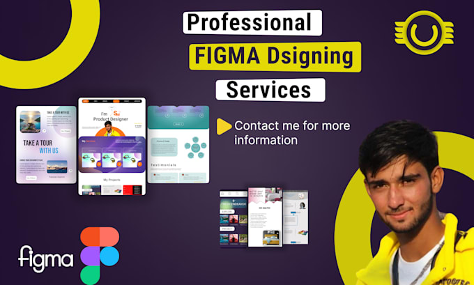 Create a professional website design in figma prototype by Rehan_2figma | Fiverr