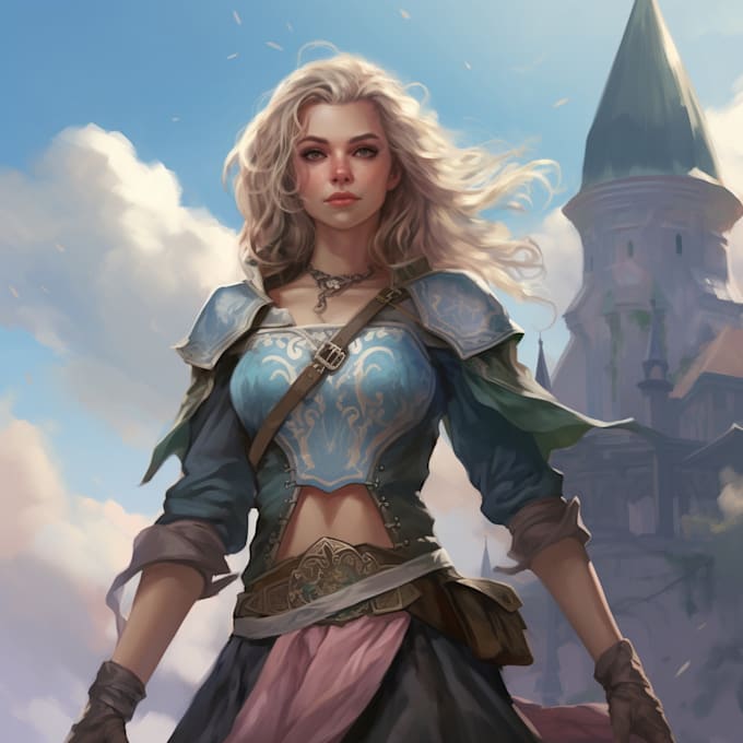 Create dnd character design illustration and concept art by Rohyxthug ...