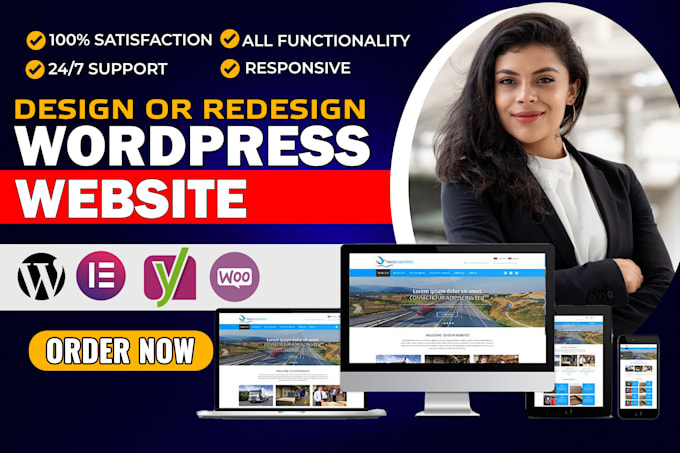 Design, redesign, build, rebuild, clone, edit, fix, or revamp wordpress website by Branding ...