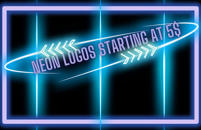 Create neon logo for social media or company by Astro_logos | Fiverr
