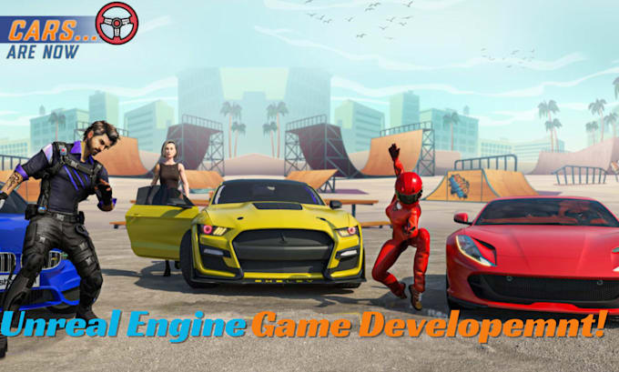 Develop unreal engine 4, unreal engine 5, full game development ...
