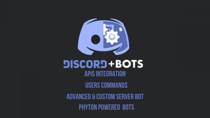 Create Advanced Discord Bot Custom Discord Bot With Phyton Or Api By Amigoplc Fiverr