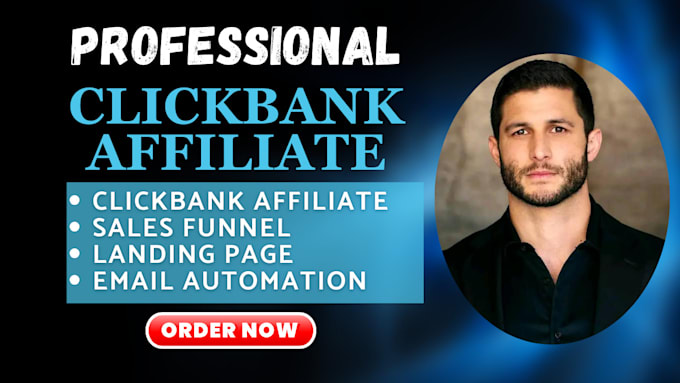 Create clickbank accelerator affiliate marketing sales funnel landing page by Flourish_pro1 | Fiverr