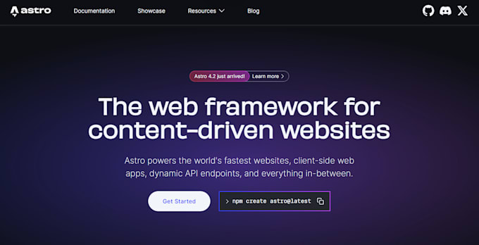 Make you a ultra fast website using astro by Dardoaltobelli | Fiverr
