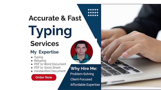 Data entry typing job, retype image document, data entry typist by ...