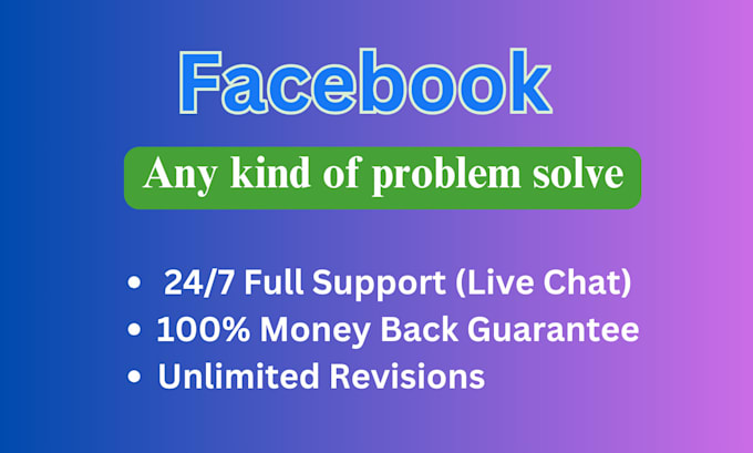 Fix your facebook ads account and solve all meta business problems by Shishirttc | Fiverr