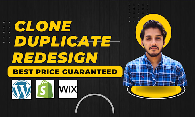 Do clone, duplicate and redesign any website by Ghazi007 | Fiverr
