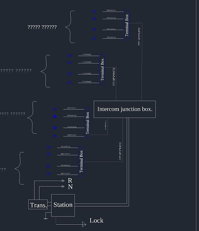 Design drawings of low current systems with boq and technical ...