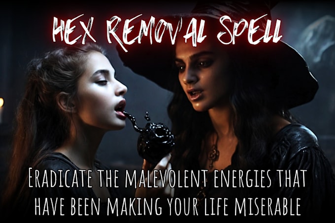 Do a hex removal, remove curse and banish evil by Asmodeusshrine | Fiverr