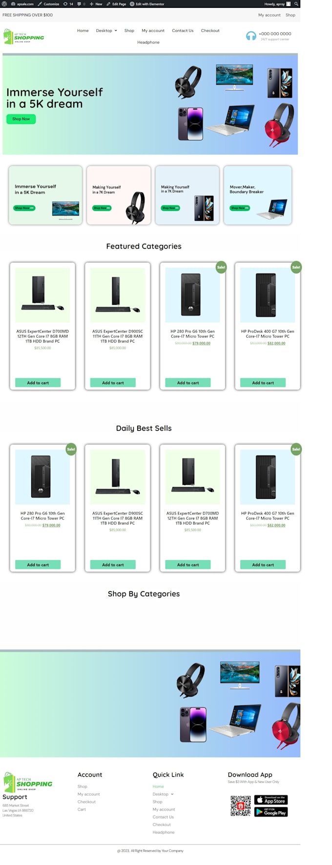 Do design a custom wordpress website design by Apurbo_roy | Fiverr