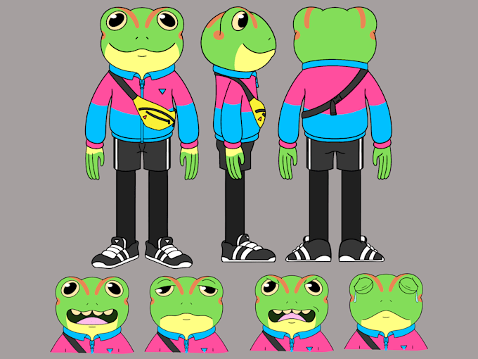 Create stunning illustration cartoons and character design by ...