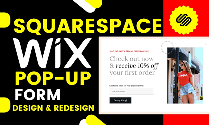 Design wix or squarespace pop up with email campaign by Tuhin549066 | Fiverr