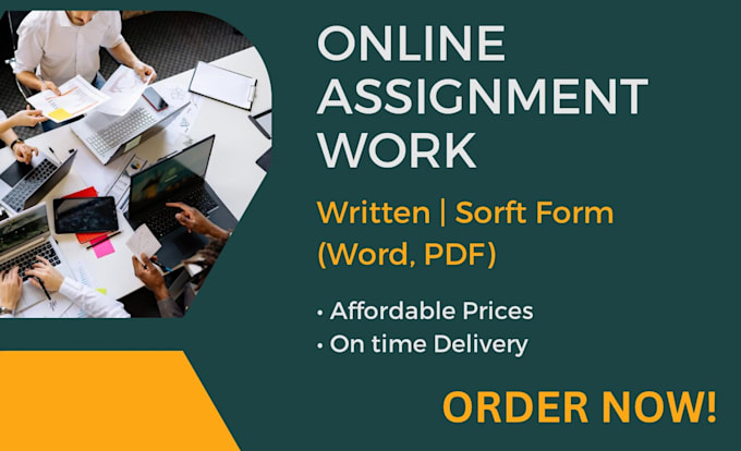 Do handwritten, excel, word, powerpoint assignment by Madniazdesign ...