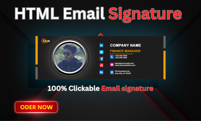 Create html email signature or clickable html email signature by ... Create html email signature or clickable html email signature by ...