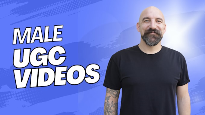 Create male ugc spokesperson videos for your brand by Nateflake | Fiverr
