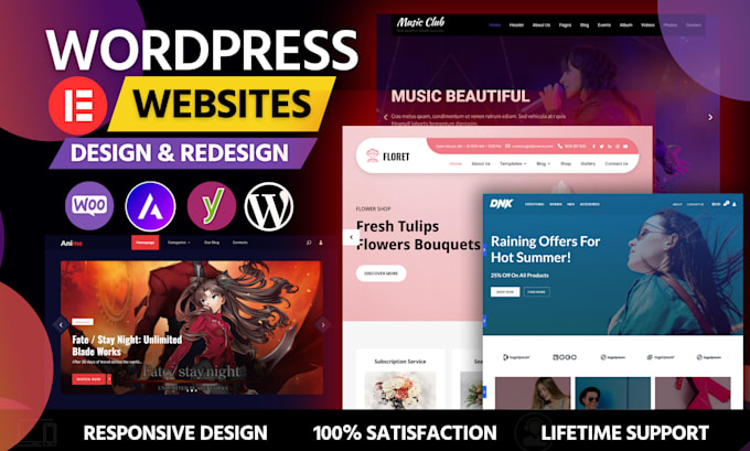 Do wordpress website design and development, wordpress designer and developer by Wordpress_dev04 ...