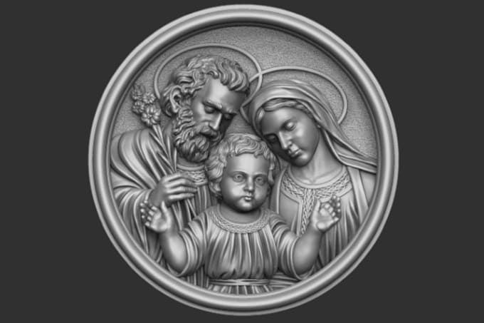 Sculpt 3d coin relief, 3d bas relief, 3d medallion, on zbrush artcam 3d ...
