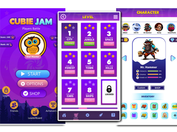 Build 2d Unity Game 2d Game Development 2d Unity Mobile 2d Game App By Cruzy Dean Fiverr