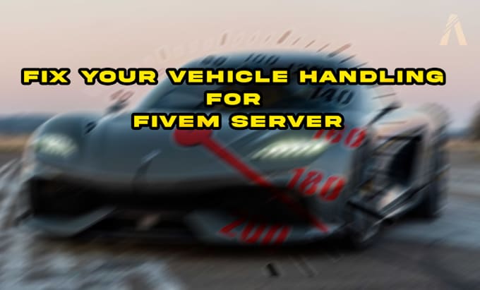 Fix and edit your custom vehicle handling for fivem server by Hamkorai ...