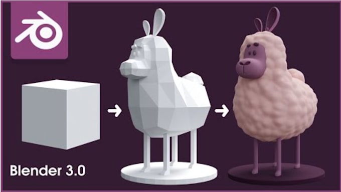 Design 3d character and model in blender by Zubair_ahmed66 | Fiverr