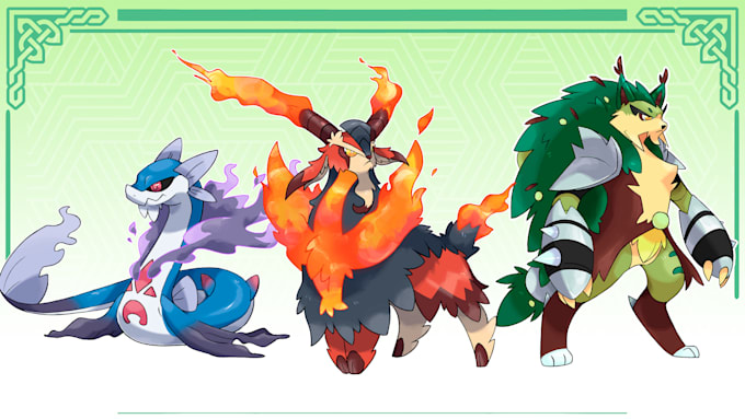 Create a fakemon for you or redraw your designs by Kistofe | Fiverr