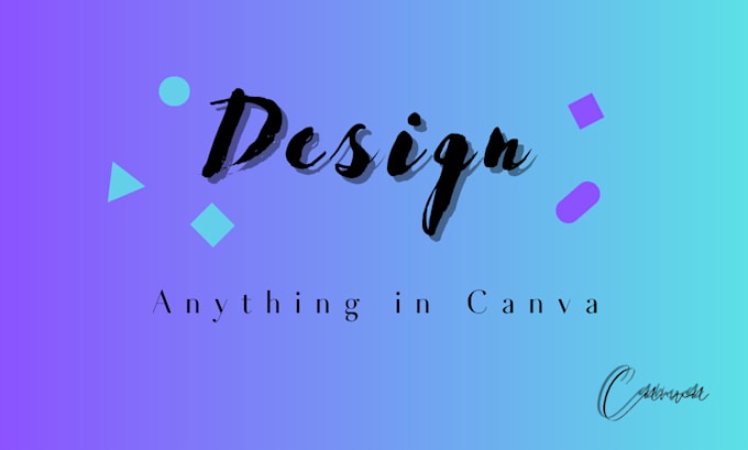 Design anything professionally using canva by Ameenaiqbal1 | Fiverr