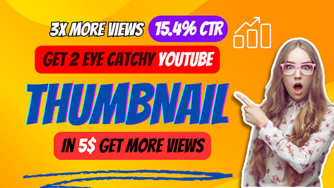 Design youtube podcast thumbnail, amazing, attractive thumbnail in 2 ...