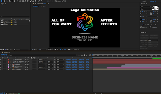 Create a simple logo animation by Yu629629 | Fiverr