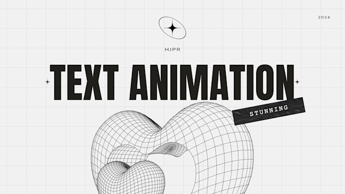 Create a custom text animation by Hjpr27 | Fiverr