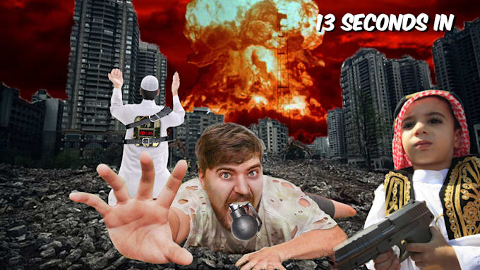 Make a funny thumbnail for you it can be anything by Mrbeast_thumb | Fiverr