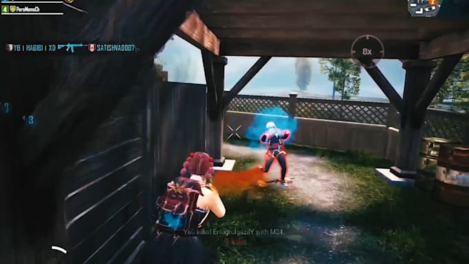 Edit pubg mobile, call of duty, mobile legend clips for you by ...