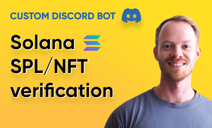 Create a solana spl token verification discord bot by Emilnielsen12 | Fiverr
