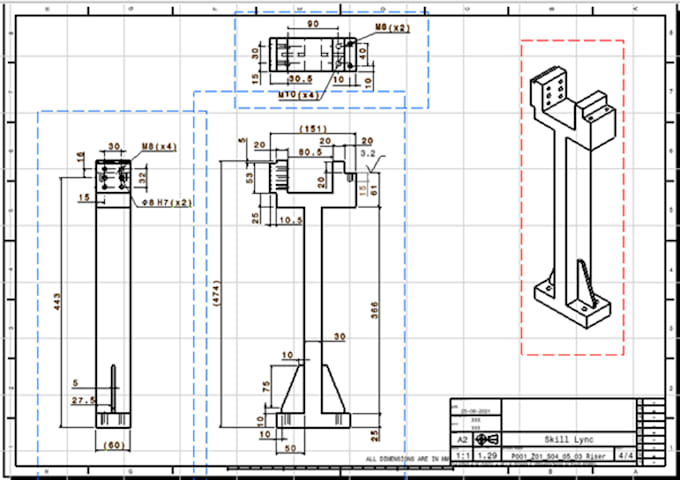 Do 3d finish and 2d in fixture designing by Muralidharan391 | Fiverr
