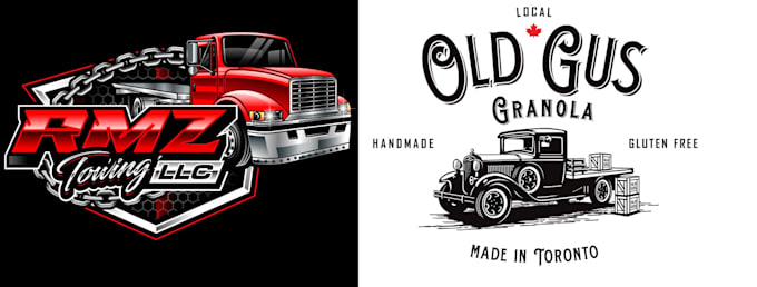 Create a modern and stunning truck llc logo design by Dorisj_chower3 ...