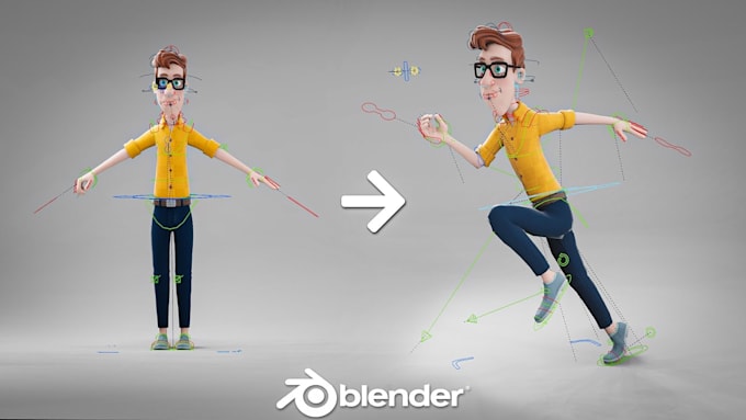 Create 3d character animation, 3d character modelling, 3d explainer video by Aragstudio679 | Fiverr
