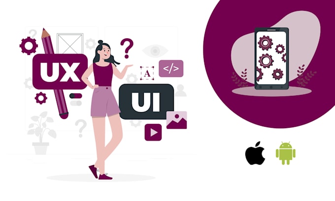 Do Uiux Designing For Website And Mobile Applications By Appringer Fiverr