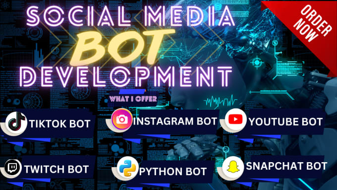 Build automated tiktok bot, instagram bot, youtube automation bot ... Build automated tiktok bot, instagram bot, youtube automation bot ...