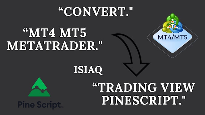 Convert Tradingview Pinescript Into Metatrader 4 And Metatrader 5 Mt4