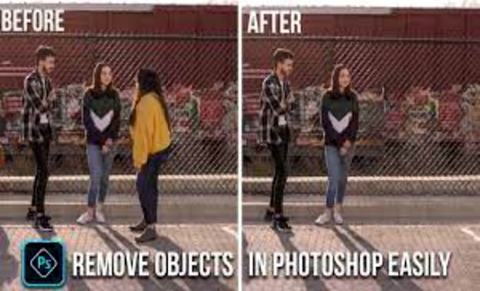Remove object from photo by editing photoshop professionally by ...