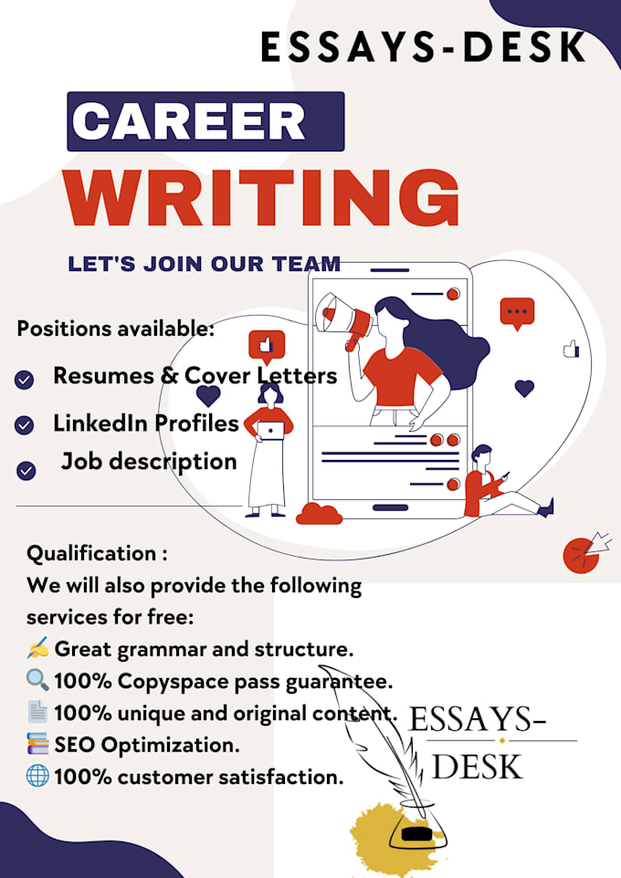 Do a compelling career writing task by Essays_desk | Fiverr