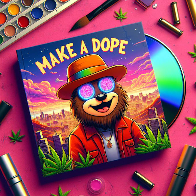 Make a dope cartoon album and mixtape covers by Aeadlllis | Fiverr