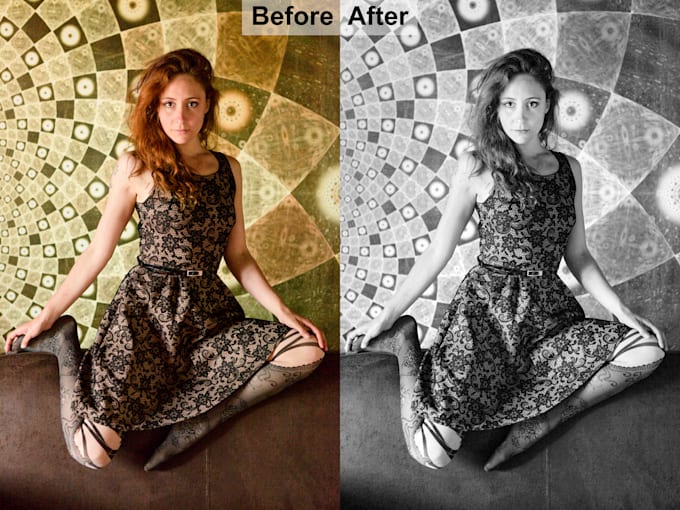 Transform with a dedicated tool your images in a perfect black and ...