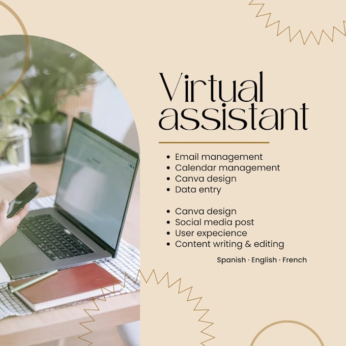 Be your creative virtual assistant by Manualmazan | Fiverr