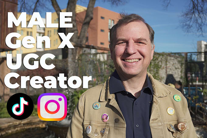 Create ugc male dad, husband, gen x for tiktok reels by Robybrown18 ...