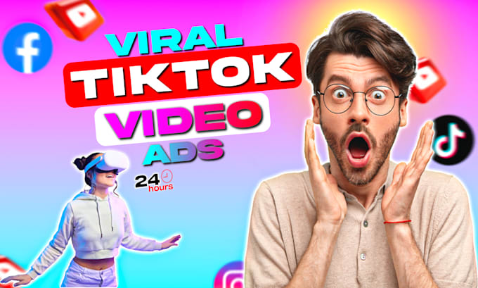 Create 3 viral tiktok video ads within 24 hours by Mavrickhan | Fiverr