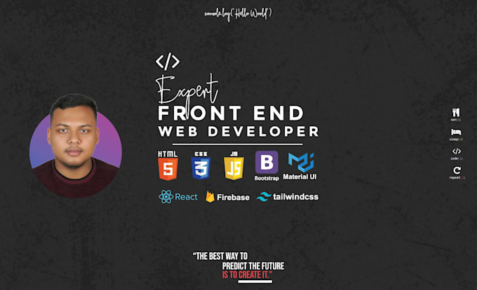 Be your fullstack web developer mern by Ashfaquesam | Fiverr Be your fullstack web developer mern by Ashfaquesam | Fiverr