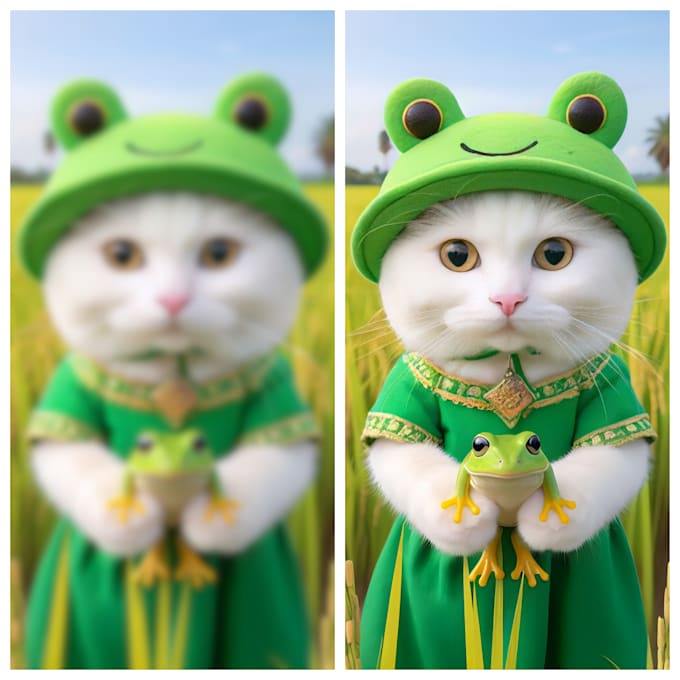 Enhance, improve, upscale low res photo to high resolution by Mezzavita | Fiverr